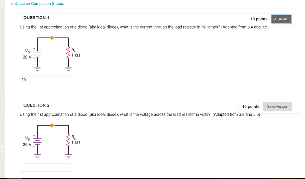 Solved Question Completion Status: QUESTION 1 10 points | Chegg.com
