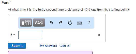 Solved A turtle crawls along a straight line, which we will | Chegg.com