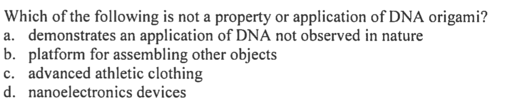 Solved Which of the following is not a property or | Chegg.com