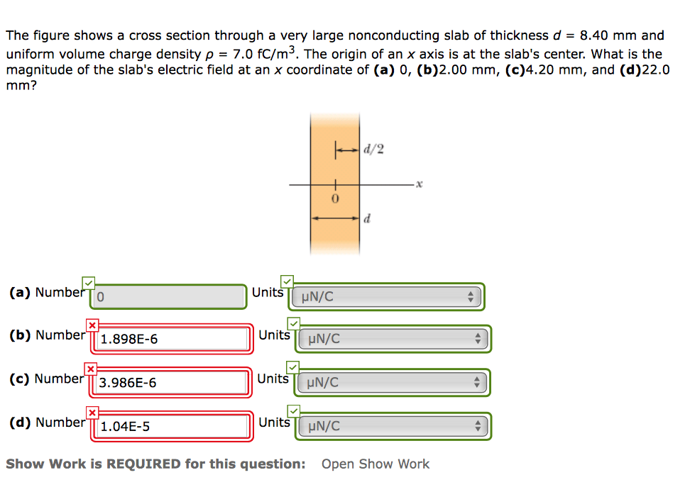 Solved The figure shows a cross section through a very large | Chegg.com