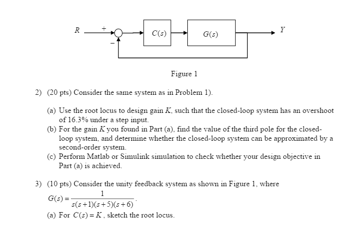 Solved Consider the same system as in Problem 1). Use the | Chegg.com