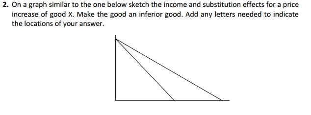 Solved 2. On a graph similar to the one below sketch the | Chegg.com