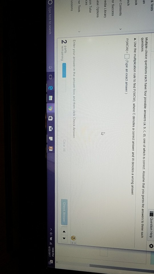 Solved Multiple-choice questions each have four possible | Chegg.com