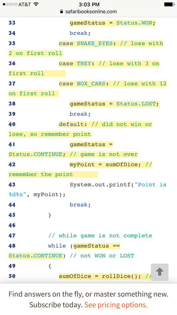 Solved Modify the application of section 6.10 of the Deitel | Chegg.com