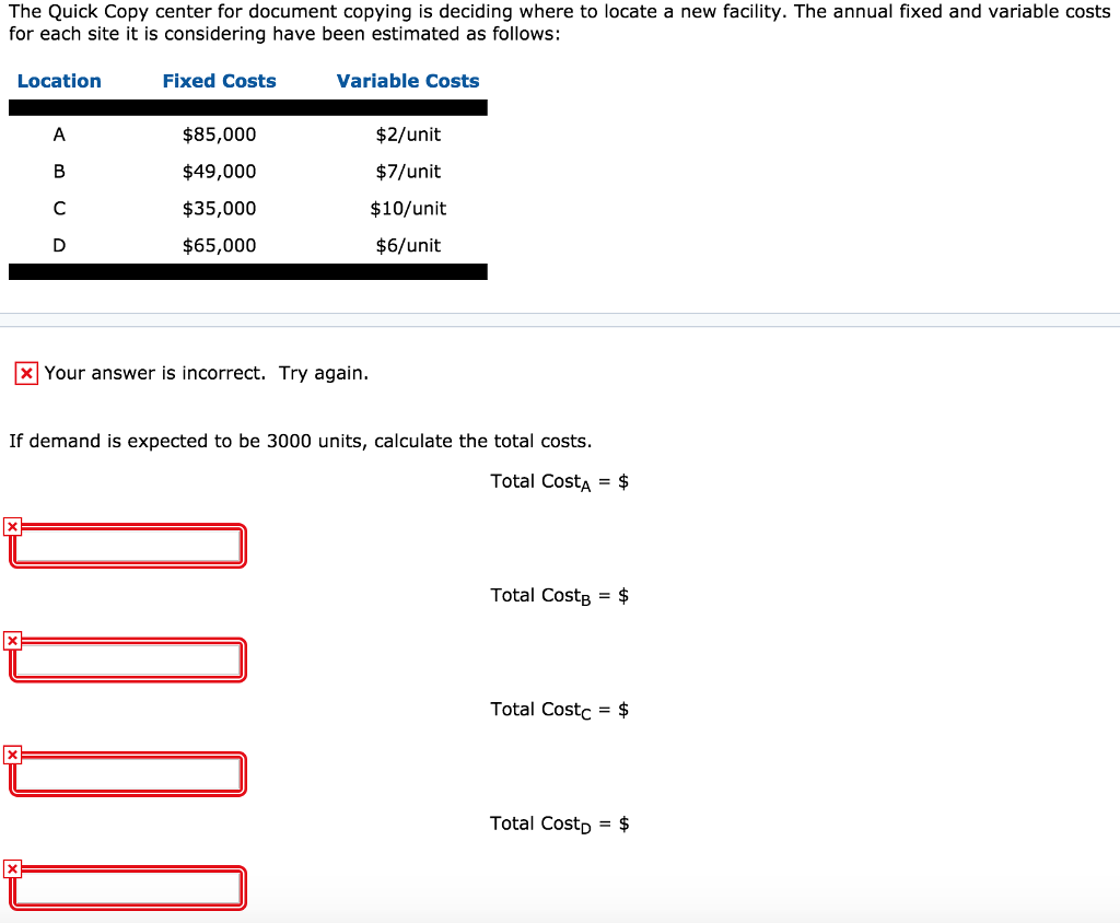 The Quick Copy center for document copying is | Chegg.com