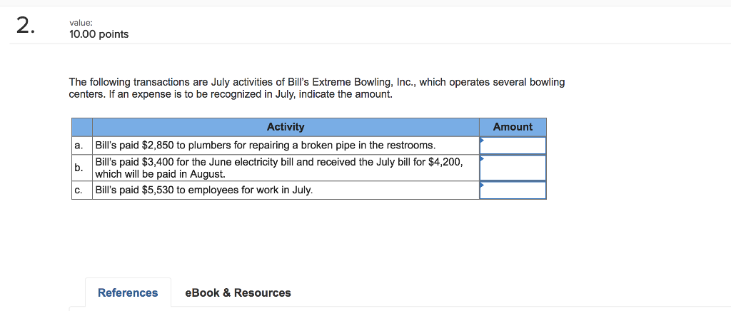 Solved The following transactions are July activities of | Chegg.com