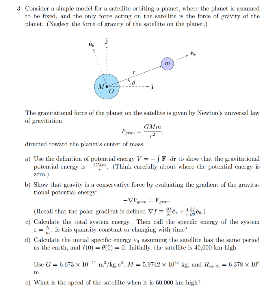 Gravity Model Of Planets