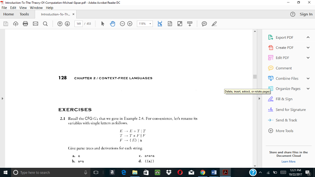 Solved PLEASE JUST ANSWER Exercise 1.29 (b only), Exercise | Chegg.com