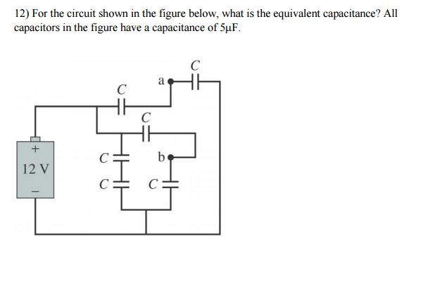 Solved For the circuit shown in the figure below, what is | Chegg.com