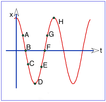 Solved The curve represents an object in simple harmonic | Chegg.com