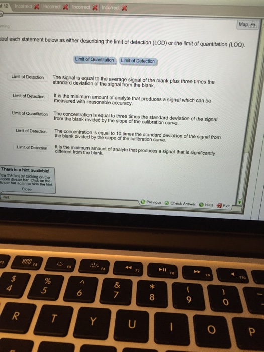 Solved each statement below as either describing the limit | Chegg.com