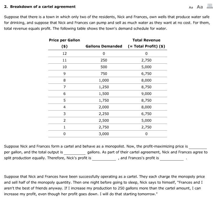 Solved First blank options: $2, 12, 10, 0, 6 Second blank | Chegg.com