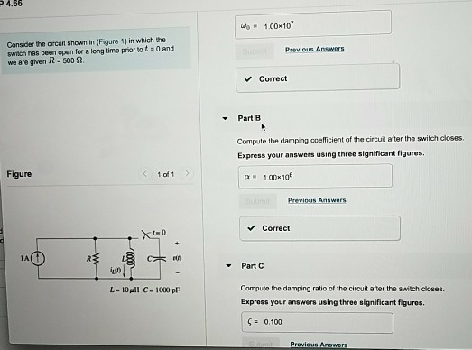 Solved Corroct Consider the crout shown in (Figure 1) in | Chegg.com