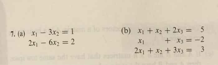 Solved Find the vector form of the general solution of the | Chegg.com