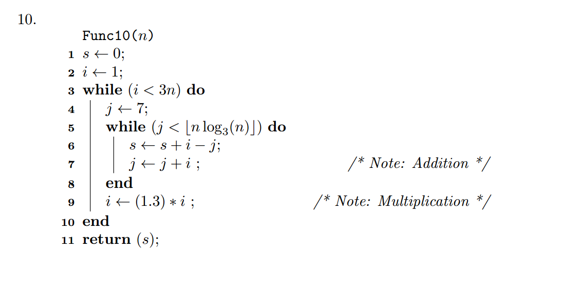 Solved Give the asymptotic running time of each the | Chegg.com