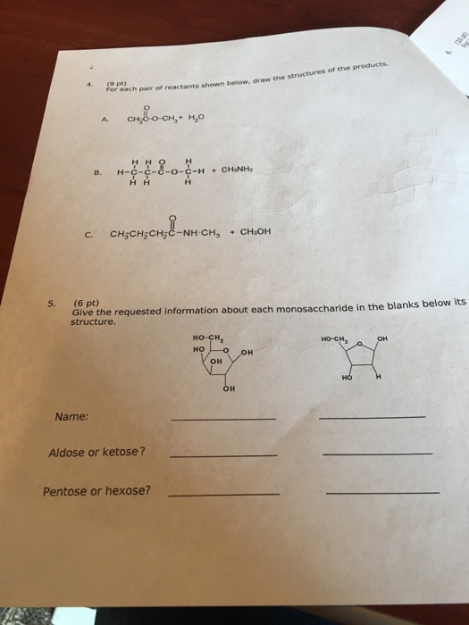 Solved For each pair of reactants shown below, draw the | Chegg.com