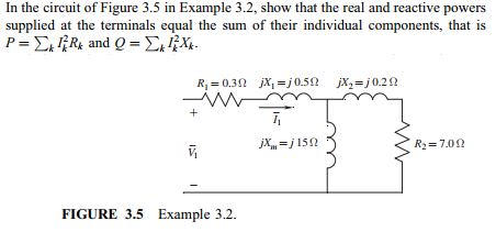 Solved In the circuit of Figure 3.5 in Example 3.2, show | Chegg.com