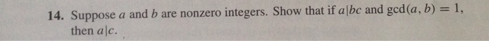 Solved Suppose a and b are nonzero integers. Show that if | Chegg.com