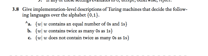 Solved Give implementation-level descriptions of Turing | Chegg.com