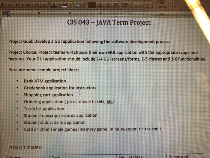 Solved Develop a GUI application following the software | Chegg.com