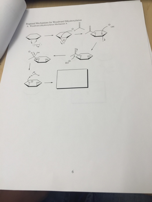 Solved boxes to Somplete proposed mechanisms for oxone | Chegg.com