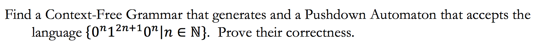 Solved Find a Context-Free Grammar that generates and a | Chegg.com