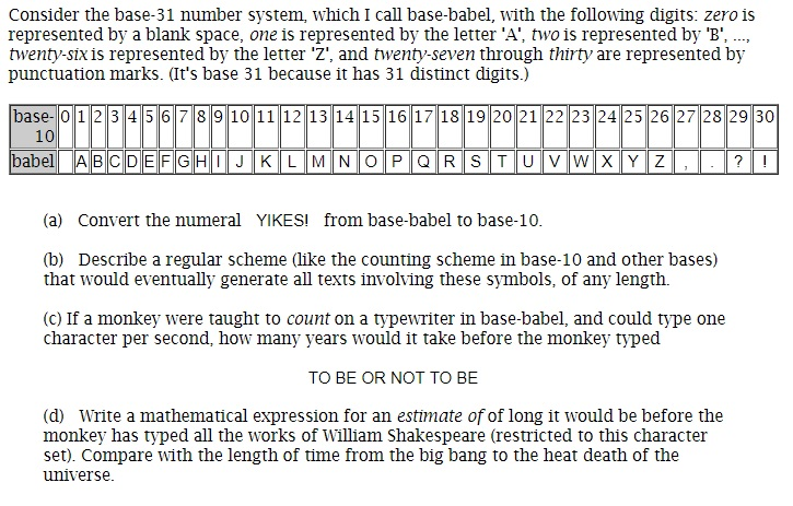 Consider the base-31 number system, which I call | Chegg.com
