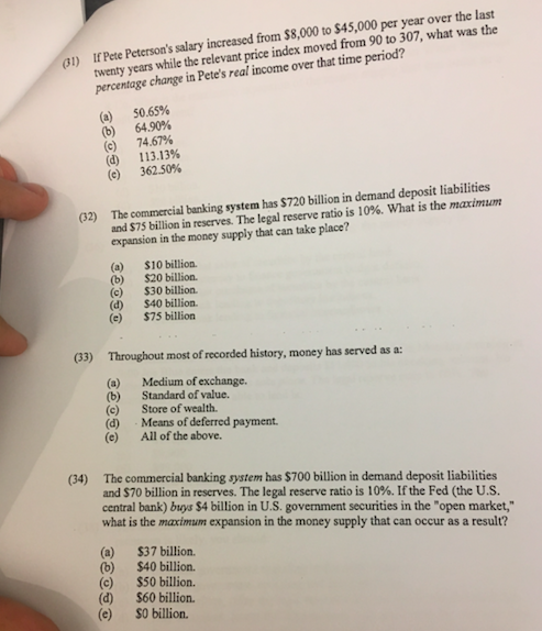 Solved following items would not be included in the GDP? (a) | Chegg.com