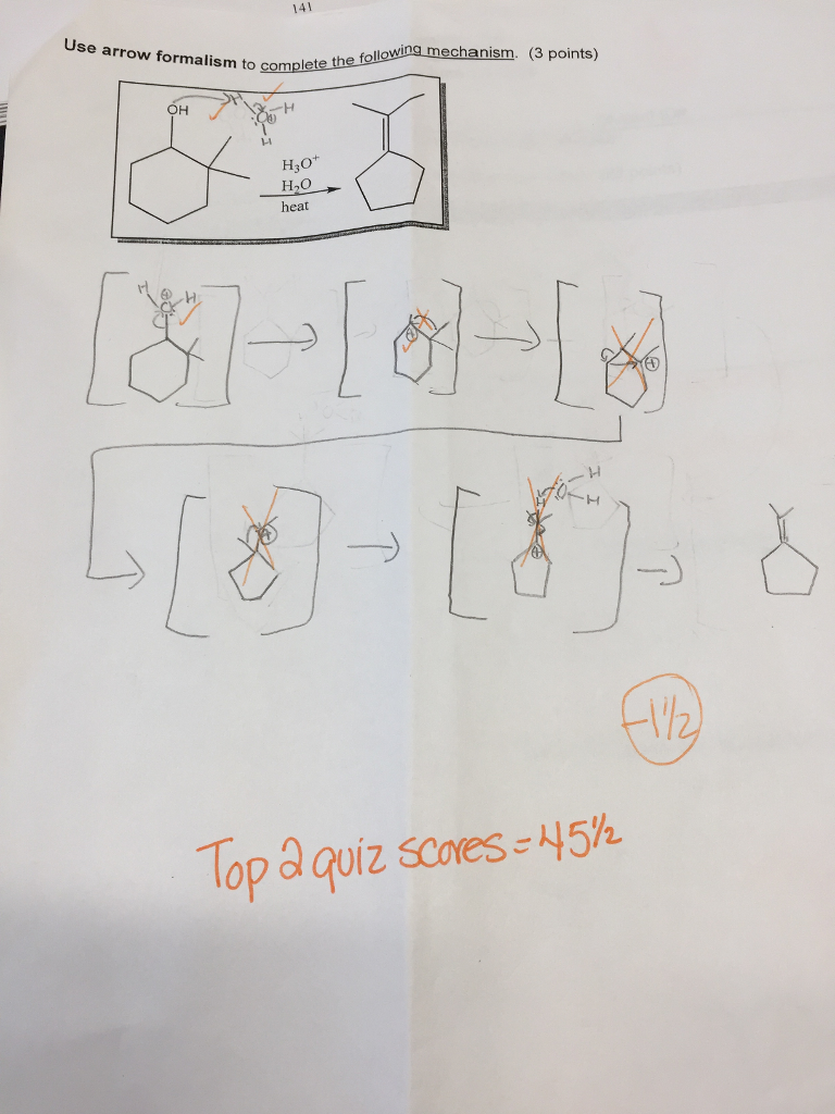 Solved Use arrow formalism to complete the following | Chegg.com