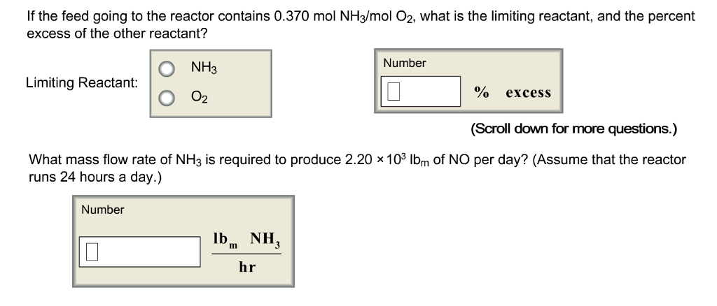 Solved The first step in the Ostwald process (used to | Chegg.com
