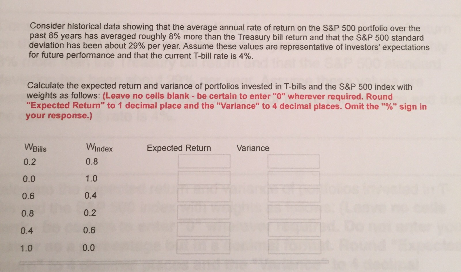 Solved Consider historical data showing that the average | Chegg.com