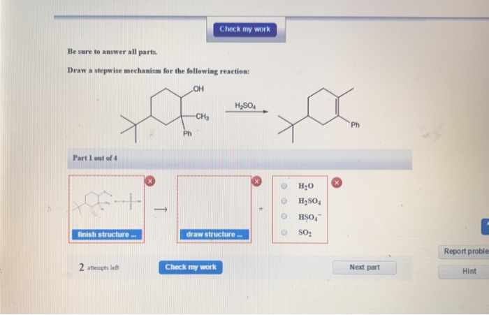 Solved Draw a stepwise mechanism for following reaction. | Chegg.com
