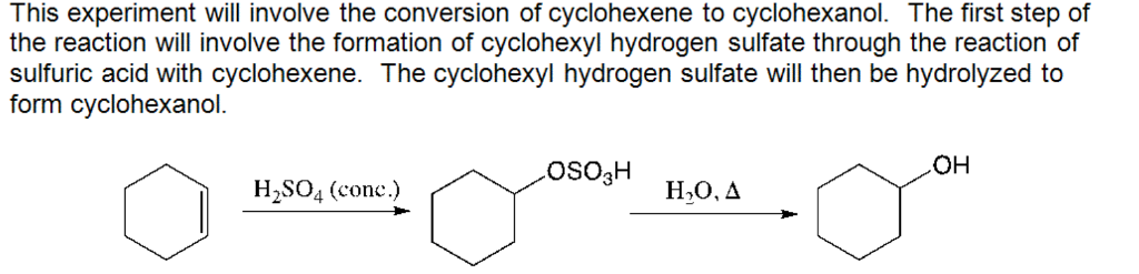 Solved This experiment will involve the conversion of | Chegg.com