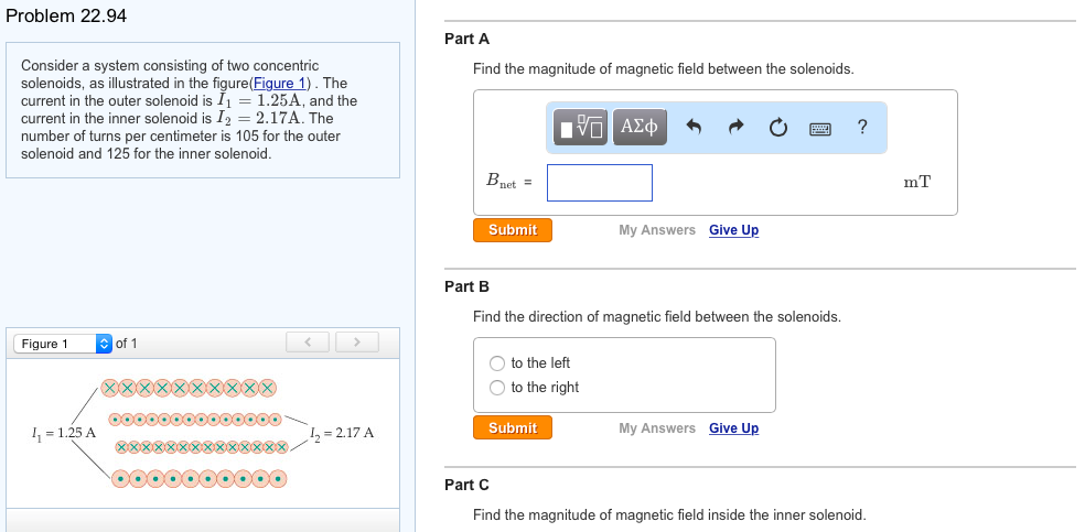 Solved: Consider A System Consisting Of Two Concentric Sol... | Chegg.com