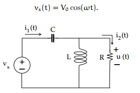1) Compute i2(t) through resist R, Find value of w0 | Chegg.com