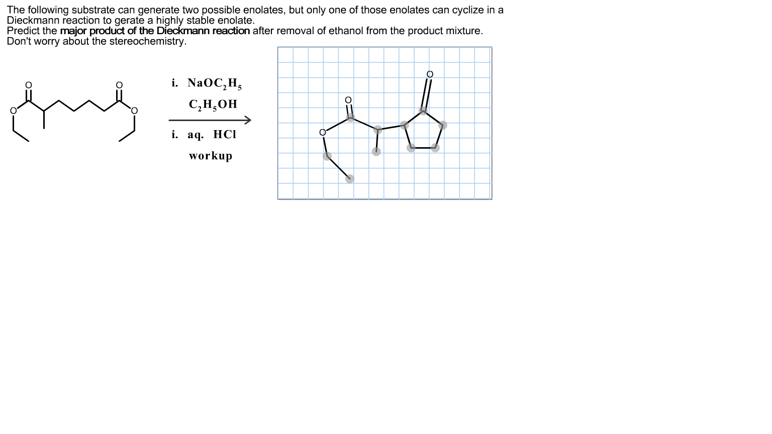 Solved The following substrate can generate two possible | Chegg.com