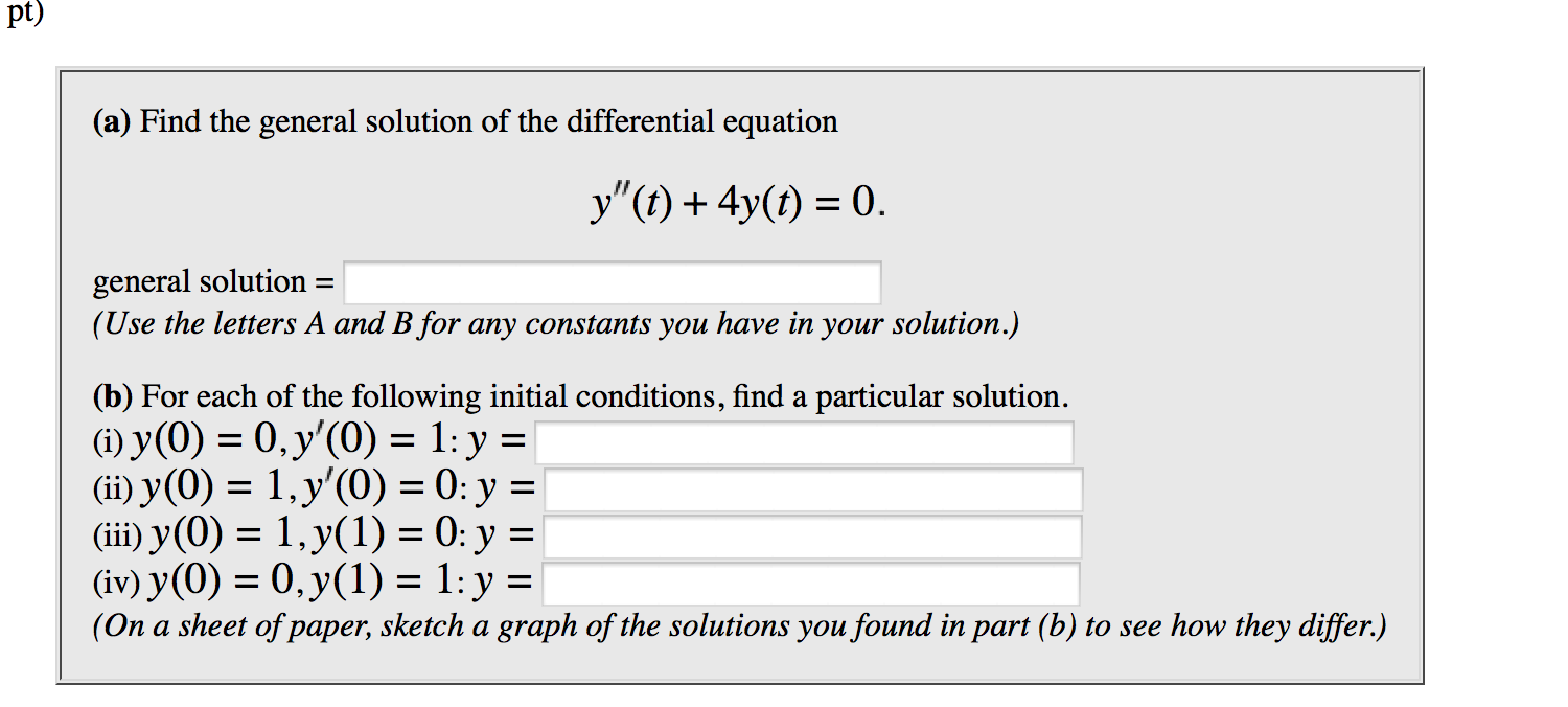 Solved Find the general solution of the differential | Chegg.com