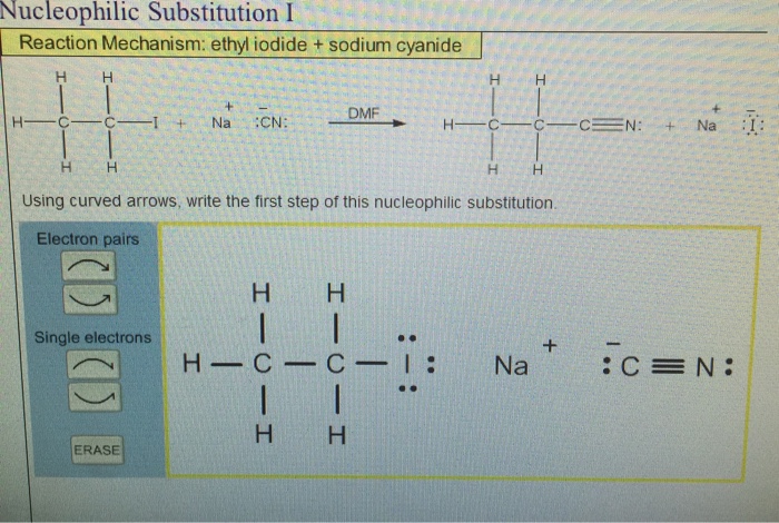 Solved Using curved arrows, write the first step of this | Chegg.com