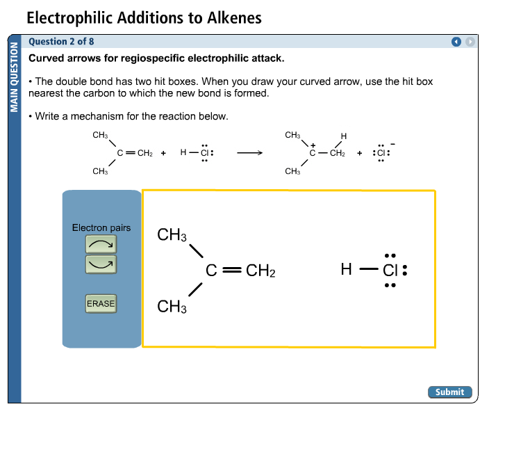Solved Curved arrows for regiospecific electrophilic attack. | Chegg.com