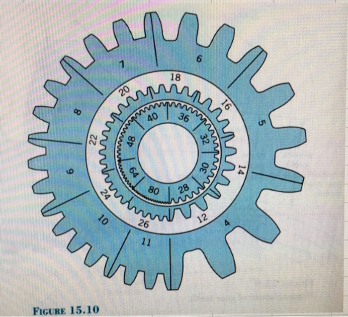 Devise a reverse gear with the ratio 2.9:1. You are | Chegg.com