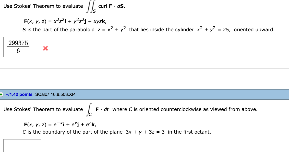 Solved Curl F Ds Use Stokes Theorem To Evaluate F X Y Z