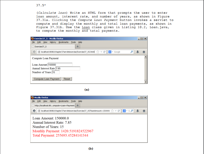 Solved Here is the loan.java the example is talking about // | Chegg.com