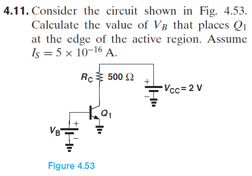 Solved Consider the circuit shown in Fig. 4.53. Calculate | Chegg.com