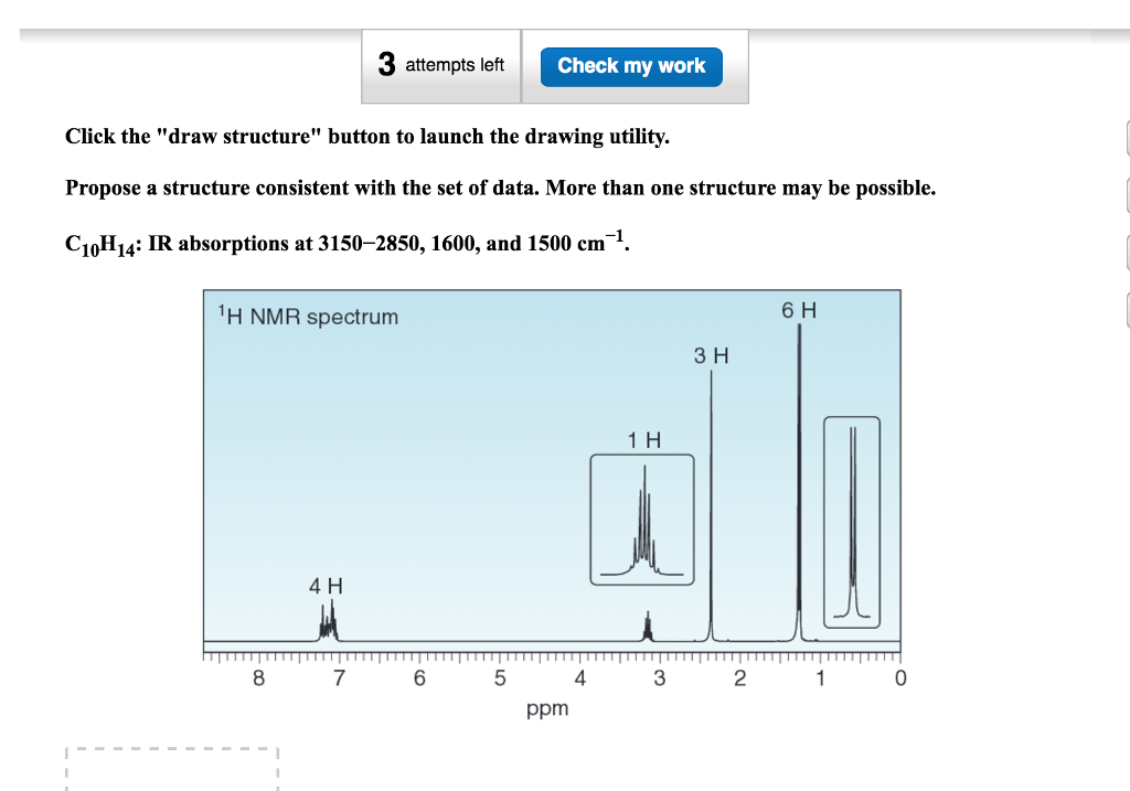Solved Click the "draw structure" button to launch the | Chegg.com