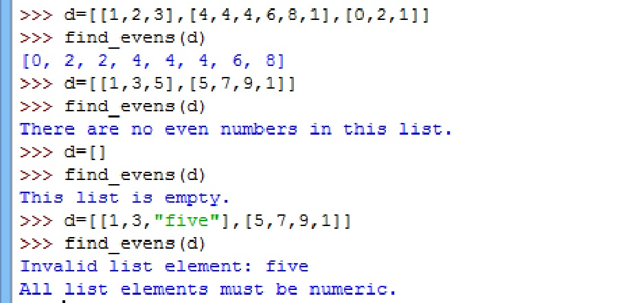 Solved Write A Function Find Evens That Takes