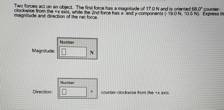 Solved n In the absence of a net force, an object cannot be | Chegg.com