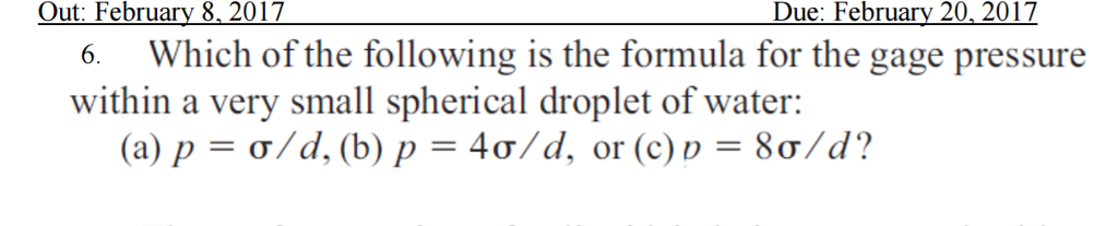 Solved Which of the following is the formula for the gage | Chegg.com