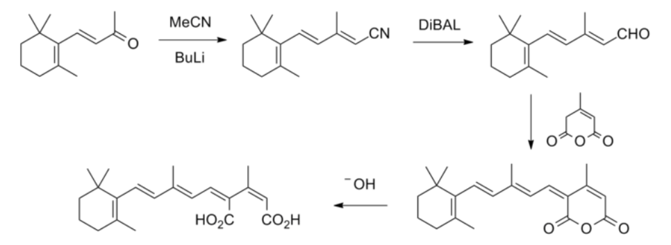 Solved MeCN CN DiBAL CHO BuLi OH HO2C CO2H | Chegg.com