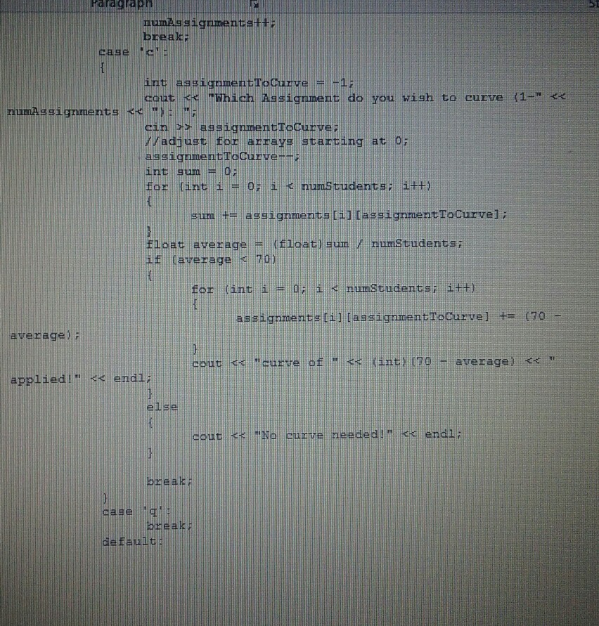 Solved #include string ieuirg Hamespace SEC int main const | Chegg.com