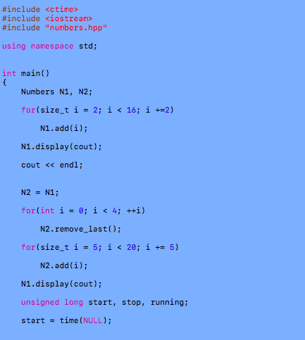 Solved #include #include #include "numbers.hpp" using | Chegg.com